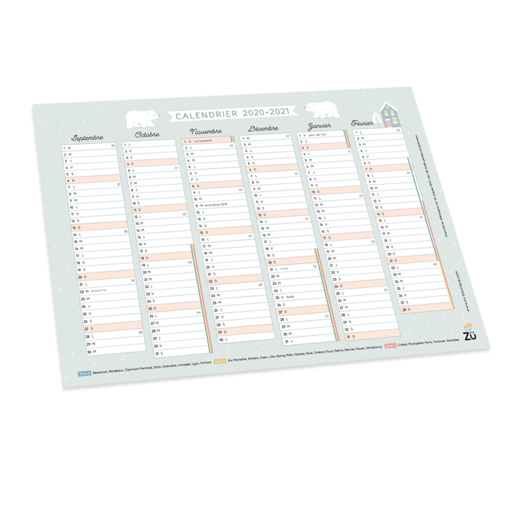 Calendriers • Zü - Boutique